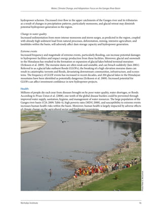 India; Water, Climate Change, and Adaptation in the Ganges River Basin ...