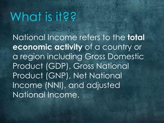 National Income | PPT