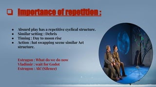 Waiting for godot as a absurd play | PDF