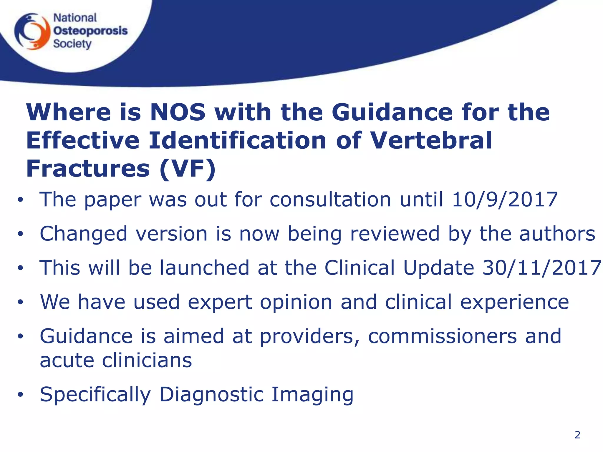 Guidance for the Effective Identification of Vertebral Fractures | PPTX ...