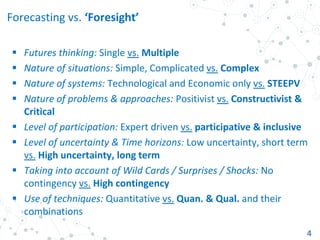 IFI - Foresight for Science, Technology and Innovation | PPT