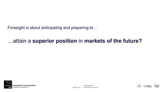 IFI - Corporate Foresight - Its Impact on Future Growth | PPT