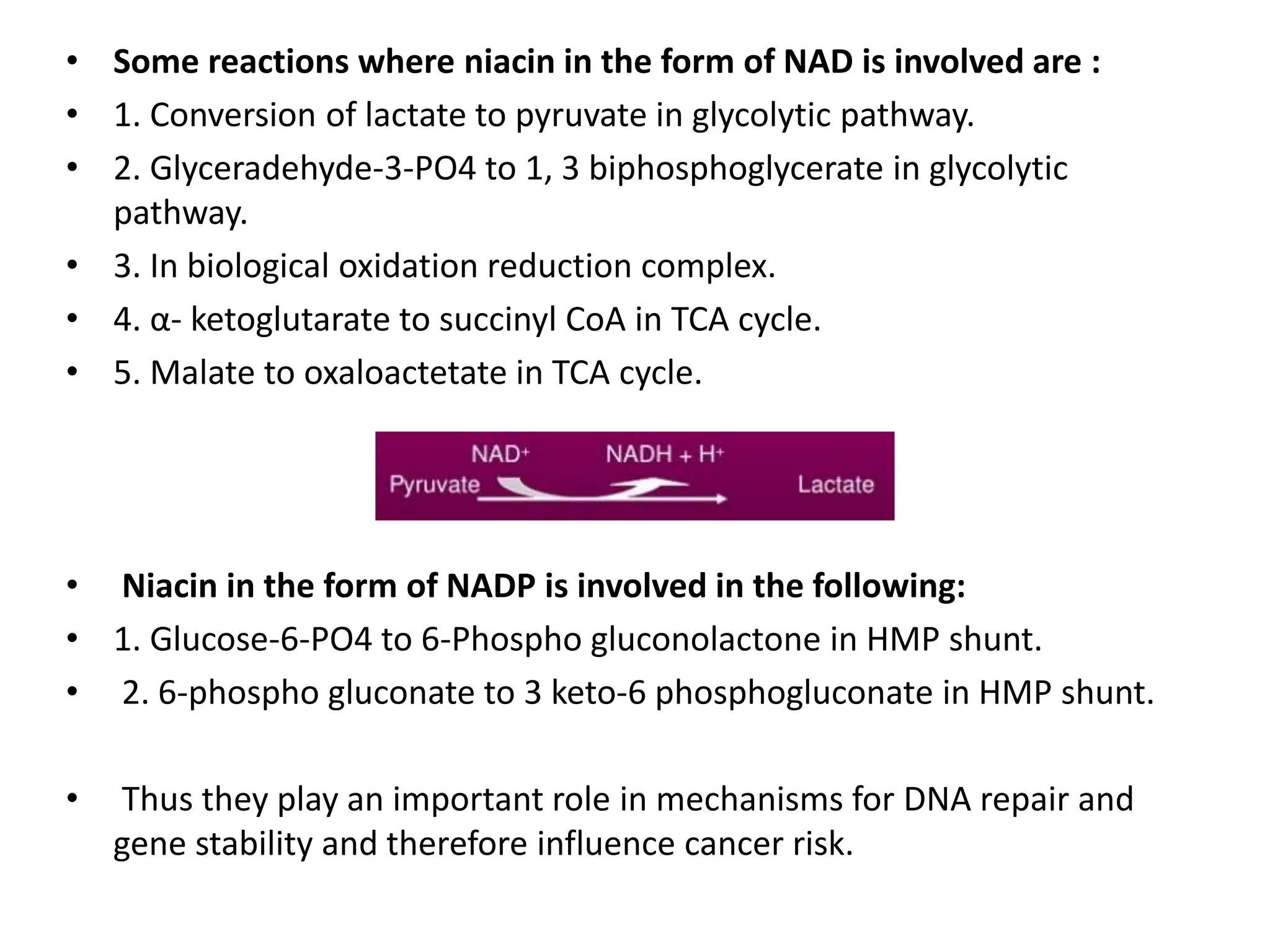 Niacin Vitamin B3 | PPTX