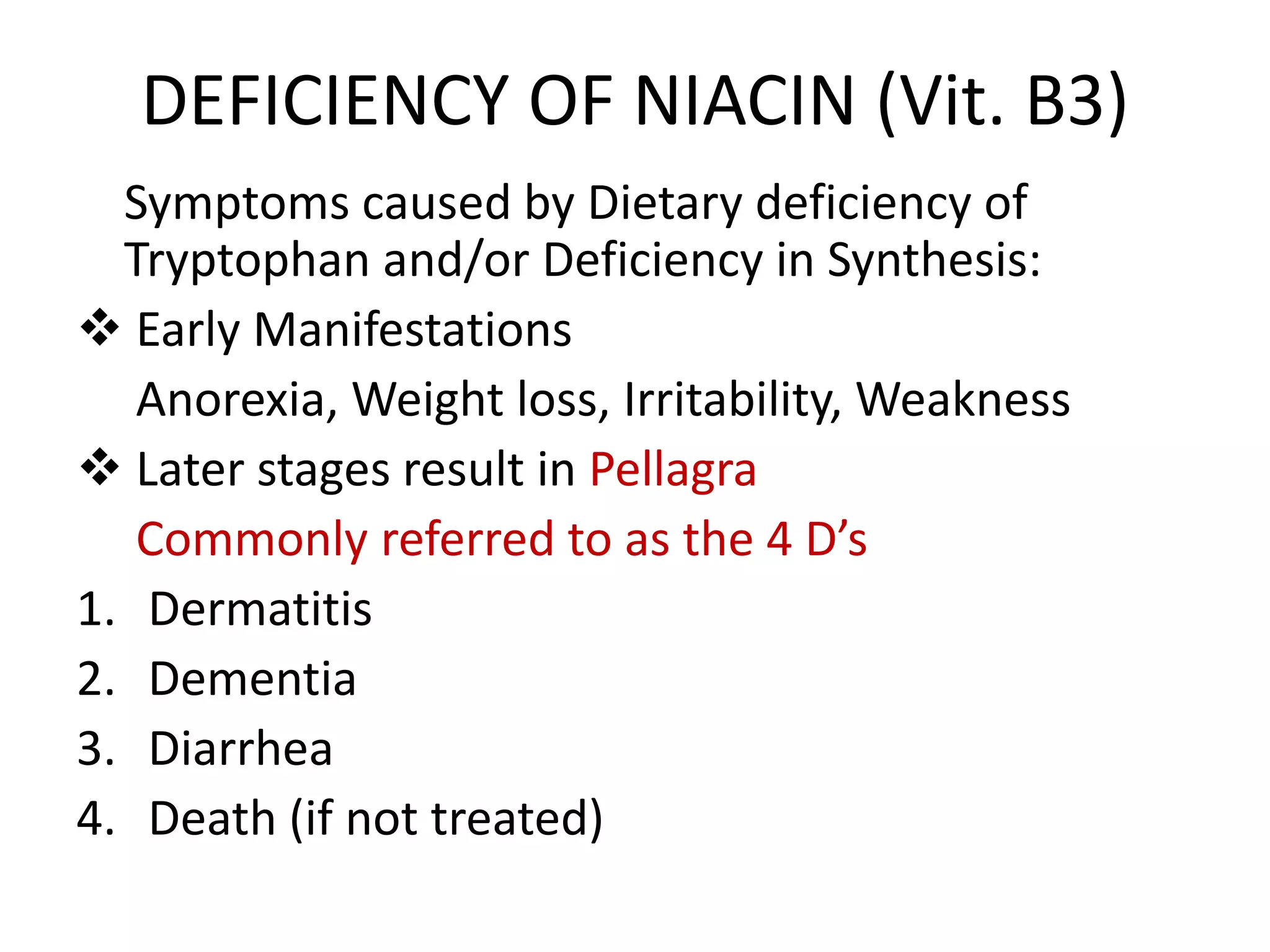 Niacin Vitamin B3 | PPTX