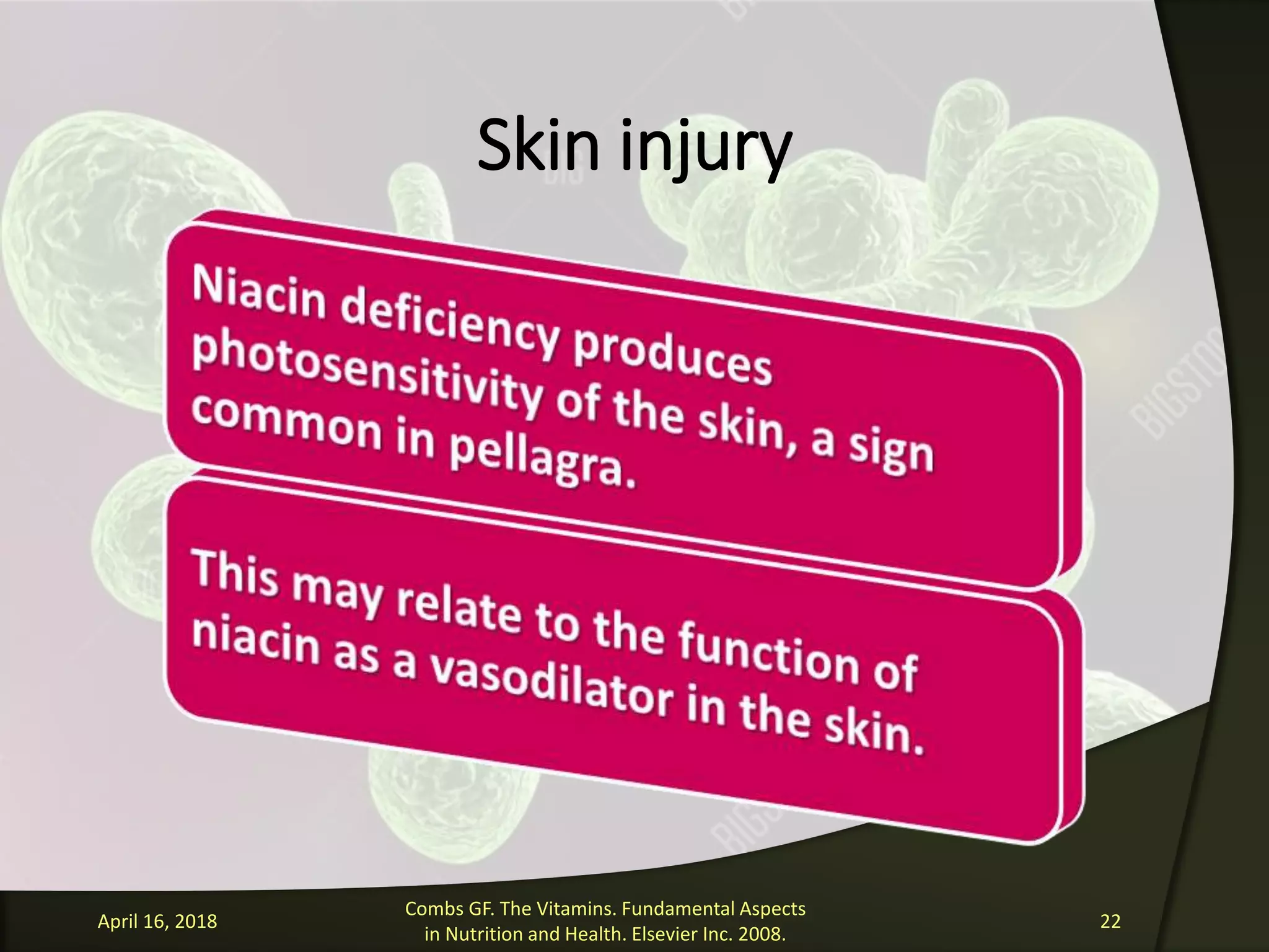 Niacin deficiency and toxicity | PPSX