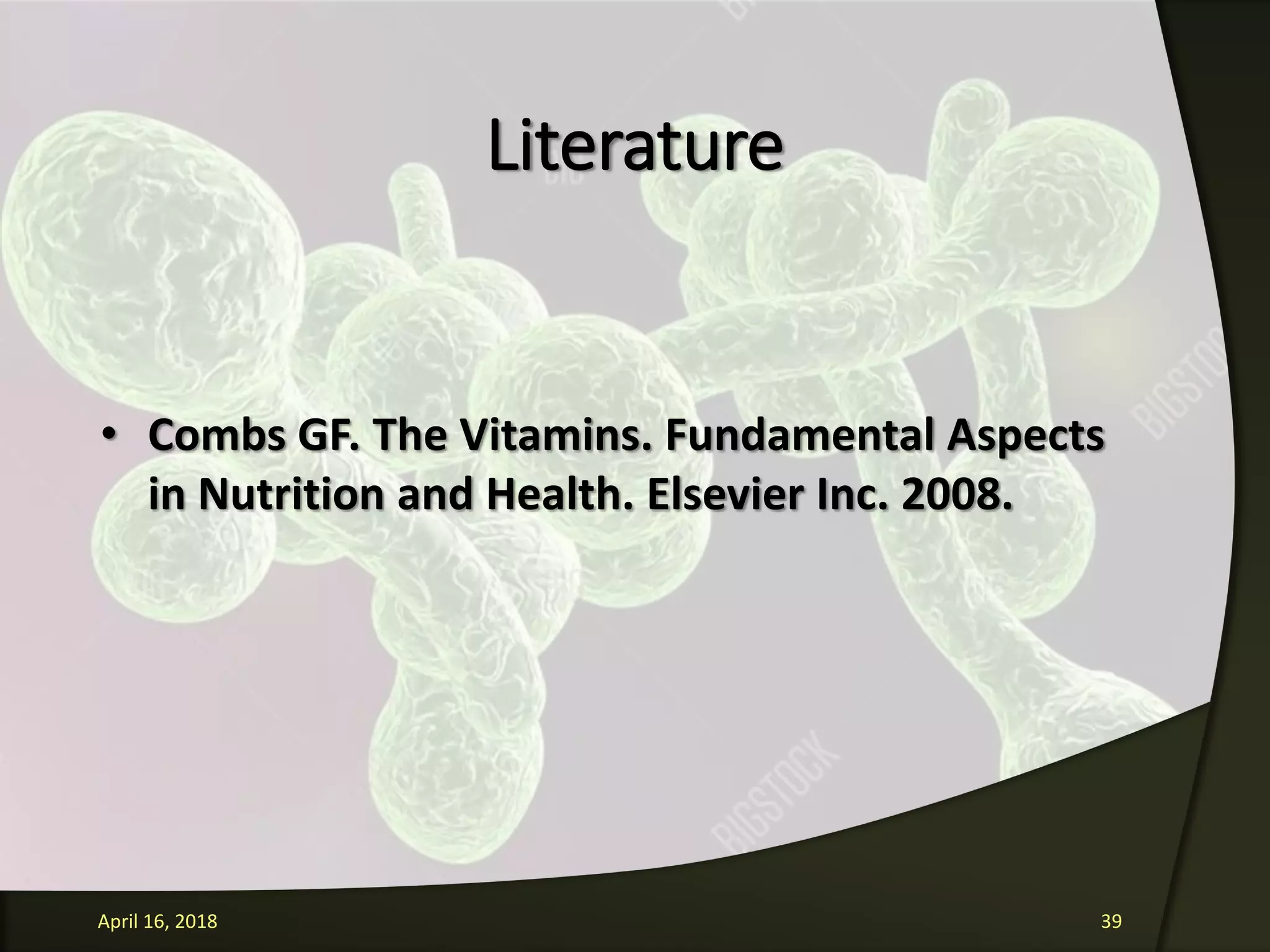 Niacin deficiency and toxicity | PPSX