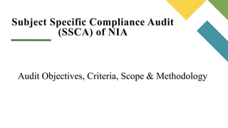 NIA Audit NIA Audit NIA Audit NIA Audit NIA Audit NIA Audit | PPT