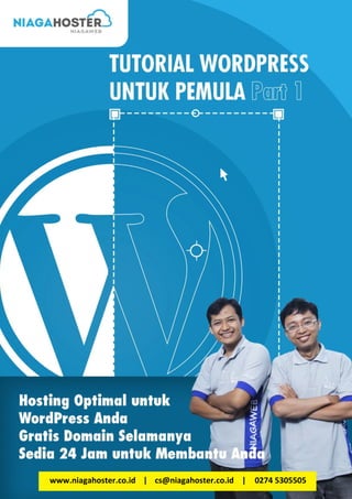 Niagahoster tutorial wordpress-untuk-pemula-part1 | PDF