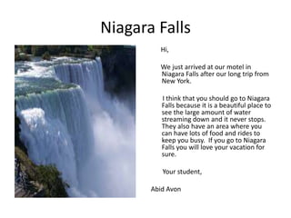 Niagara Falls | PPTX