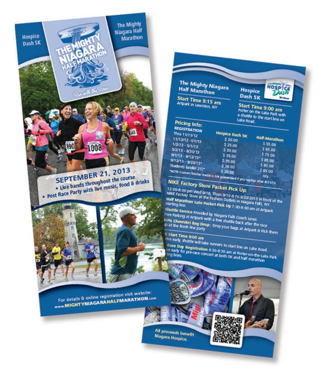 Niagara Hospice Mighty Niagara Half Marathon Brochure | PDF