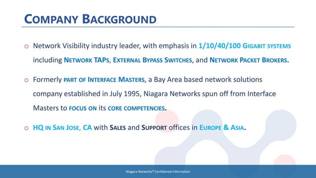 Niagara Networks | PPT