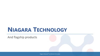 Niagara Networks | PDF