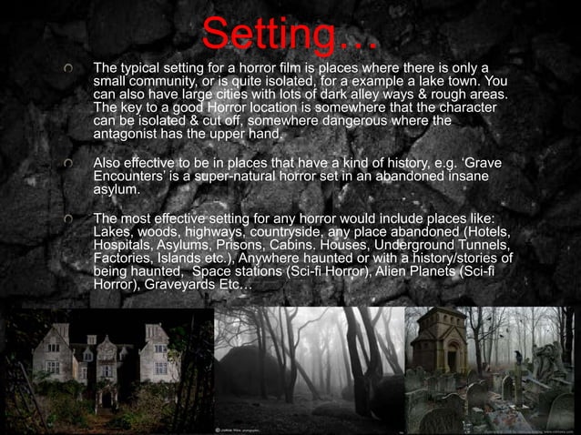 Niamh horror slideshow | PPTX