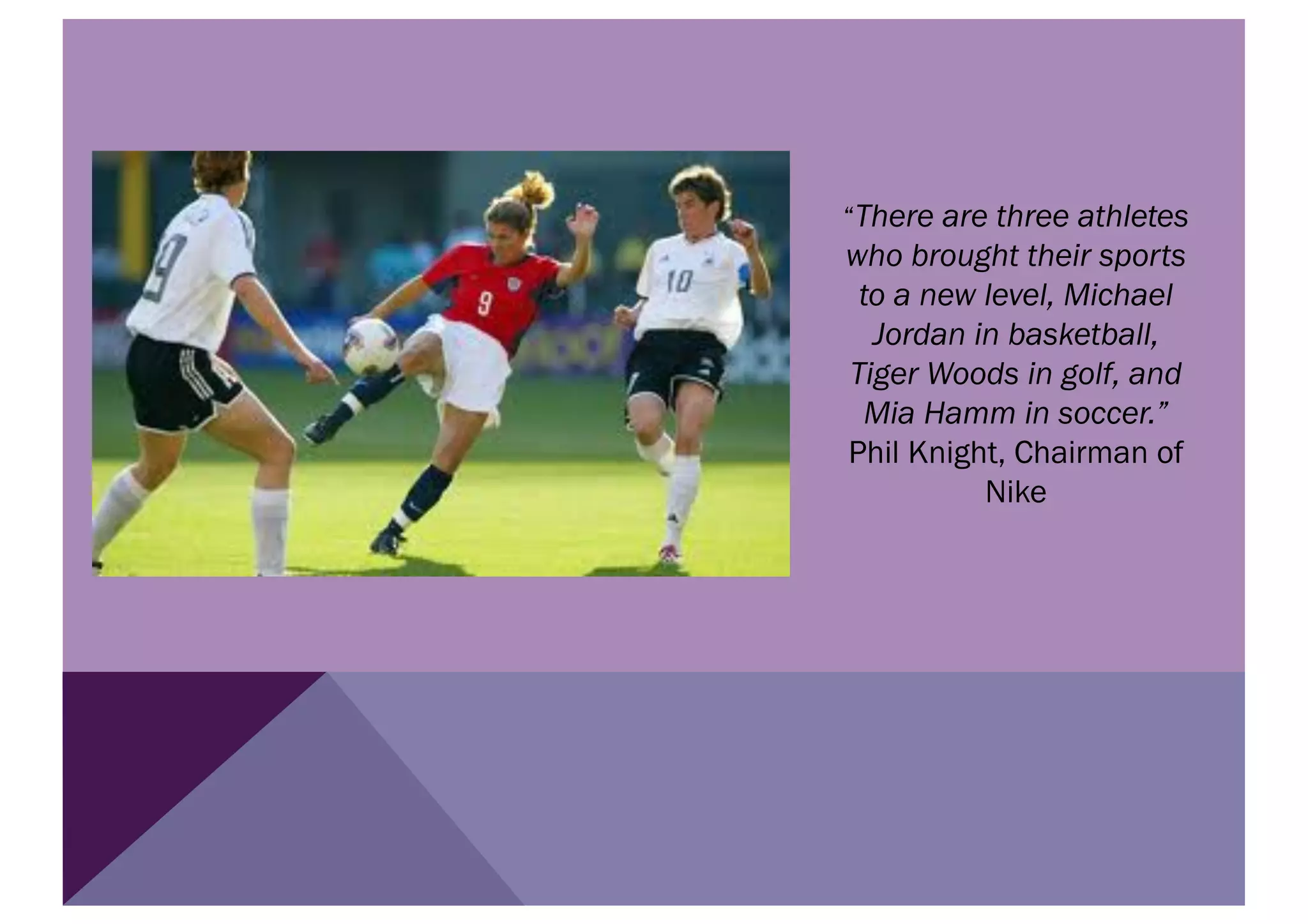 Niamh's mia hamm presentation | PPT
