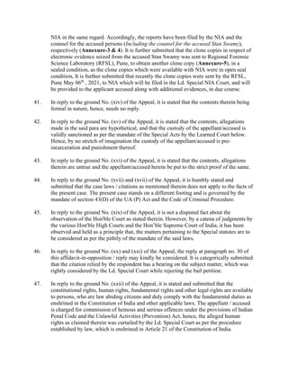 Nia reply affidavit | PDF