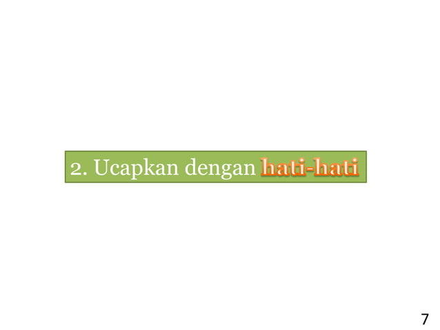 Niat untuk mengubah masa depan | PPT