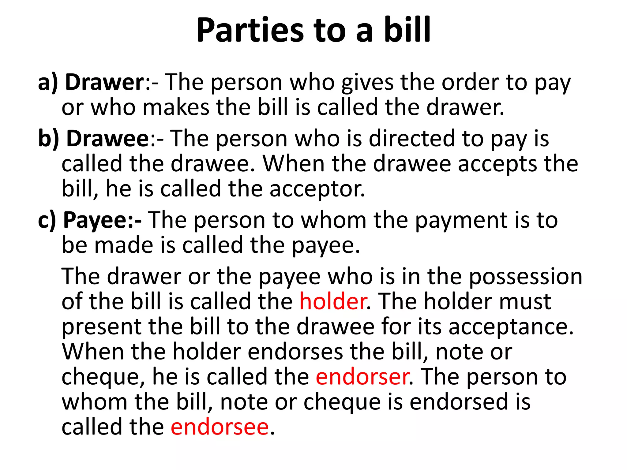 Negotiable Instruments Act, 1881 | PPTX