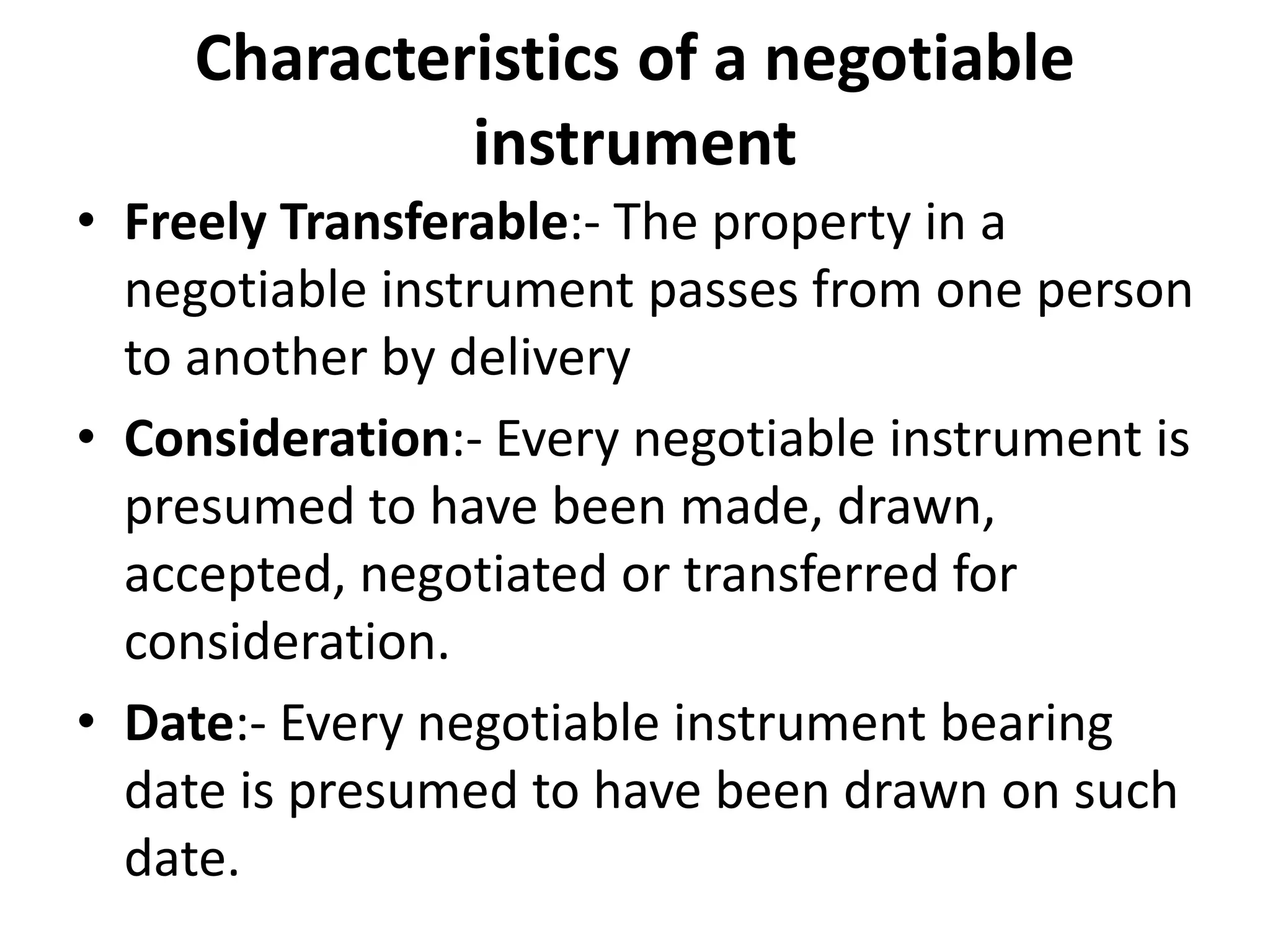 Negotiable Instruments Act, 1881 | PPTX