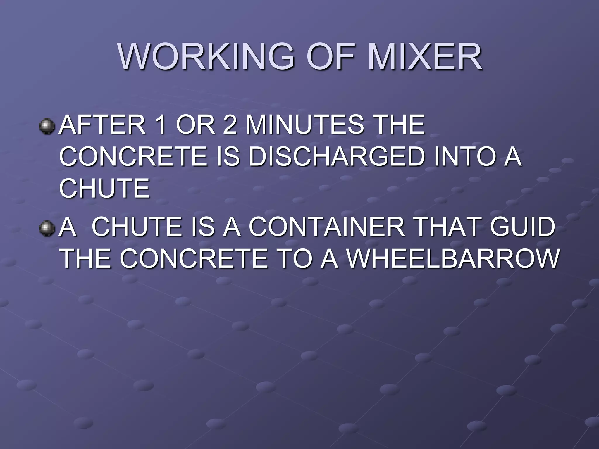 concrete mixer | PPT