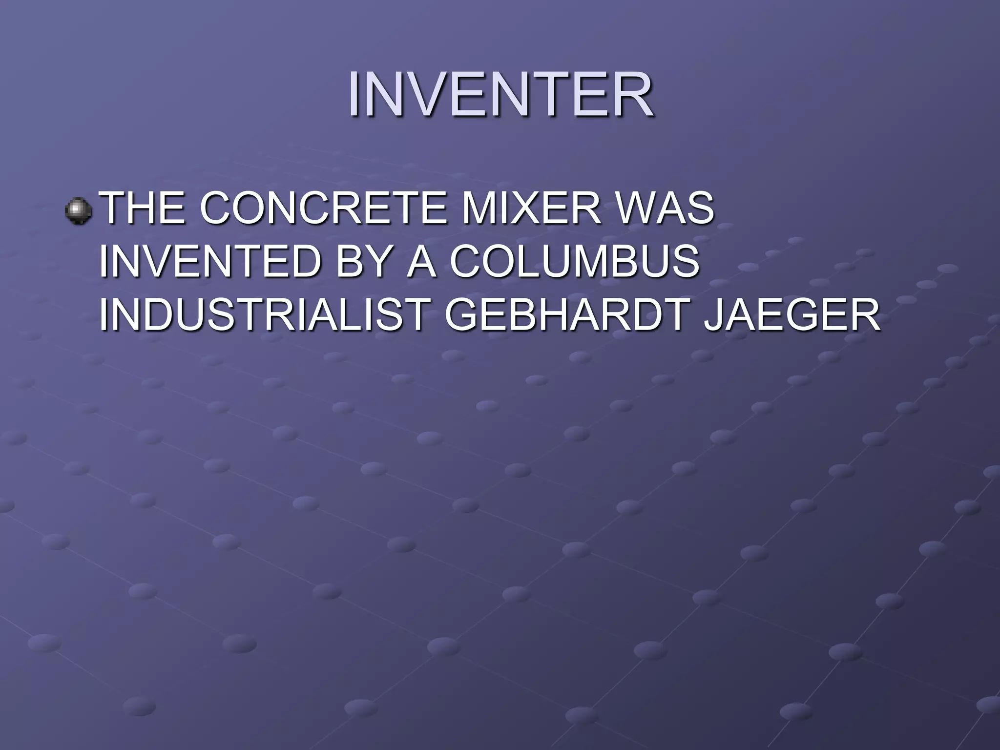 concrete mixer | PPT