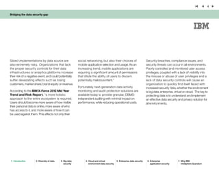 Bridging the Data Security Gap | PPT