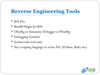 Reverse Engineering for exploit writers | PPS