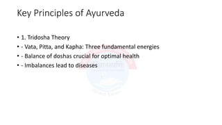 Ayurveda physiology | PPTX