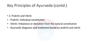 Ayurveda physiology | PPTX