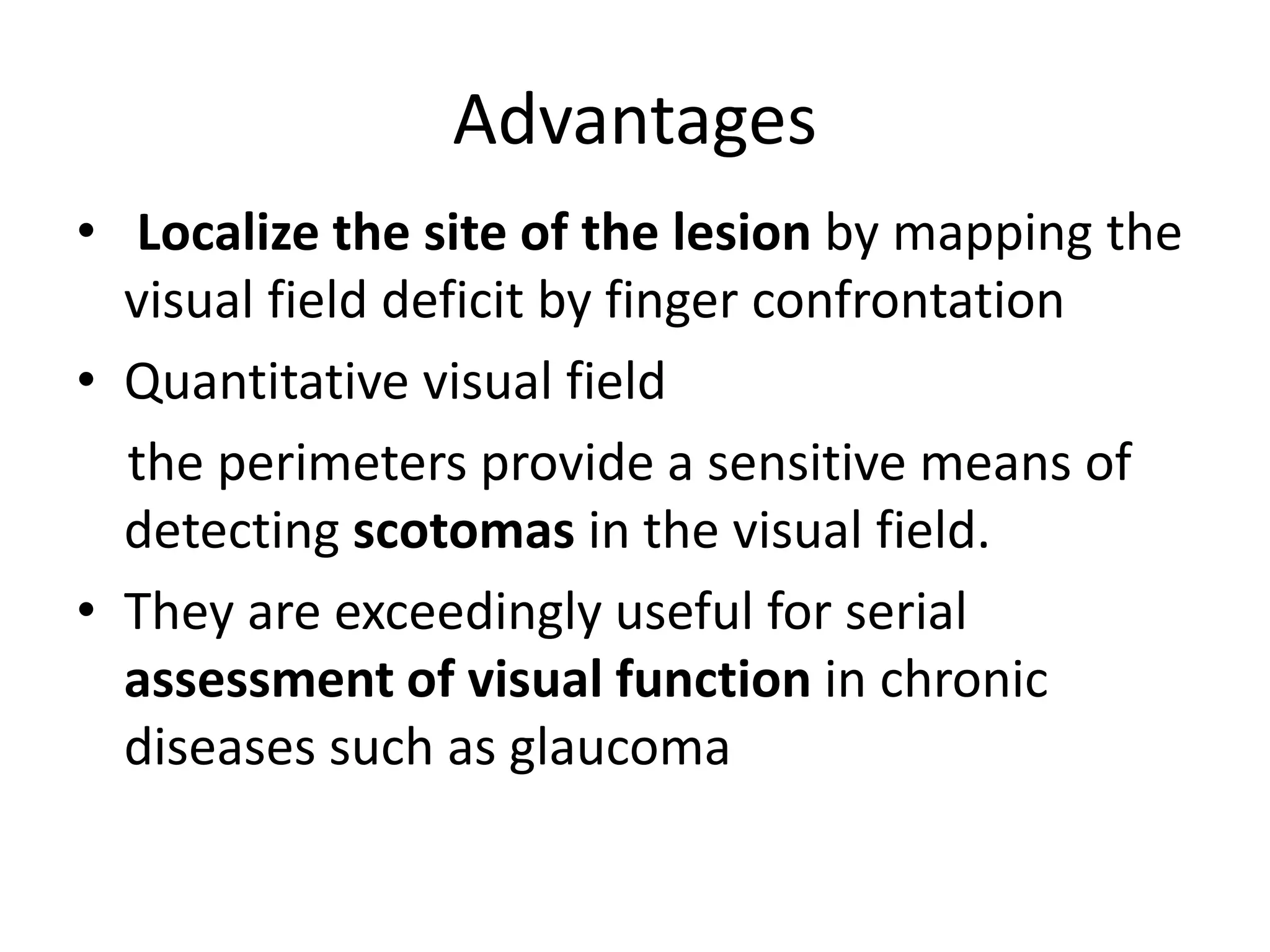 Visual field defects | PPTX
