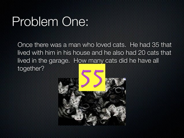 Maths Word Problems | PPT
