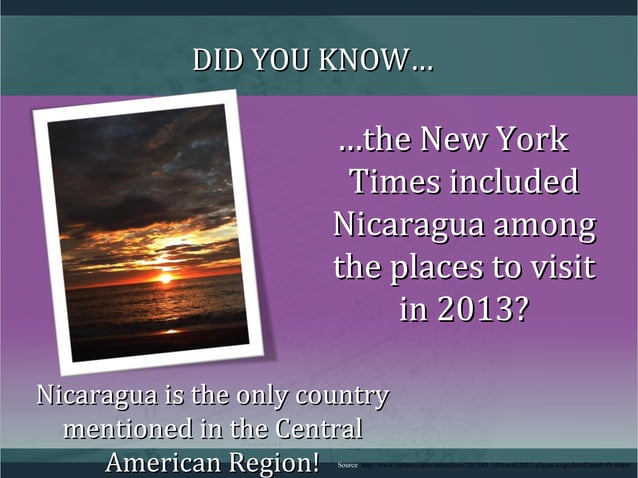 Nicaragua | PPT