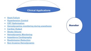 NICaS Hemodynamic NAVIGATORTM | Sandor | PDF