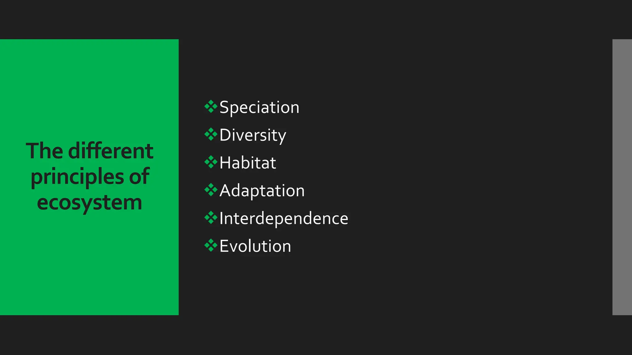 Principles of Ecosystem - Earth and life science | PPTX
