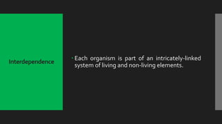 Principles of Ecosystem - Earth and life science | PPTX