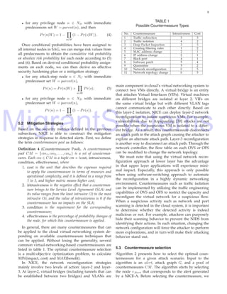 NICE: Network Intrusion Detection and Countermeasure Selection in Virtual Network Systems | PDF