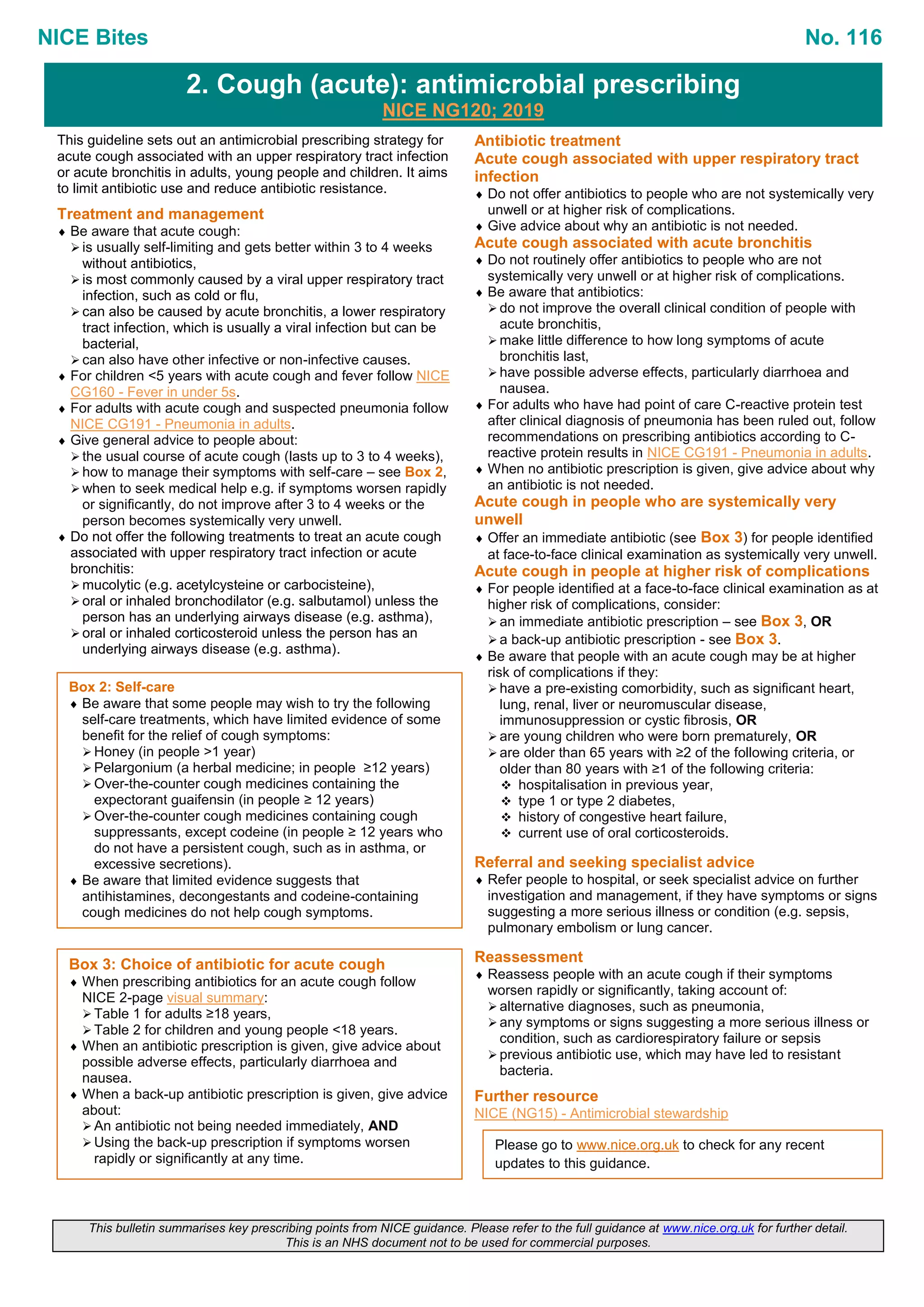 Nice bites-mar-2019-bronchiectasis-and-acute-cough-antimicrobial ...