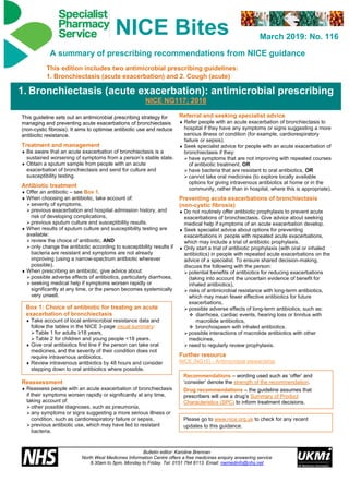 Nice bites-mar-2019-bronchiectasis-and-acute-cough-antimicrobial ...