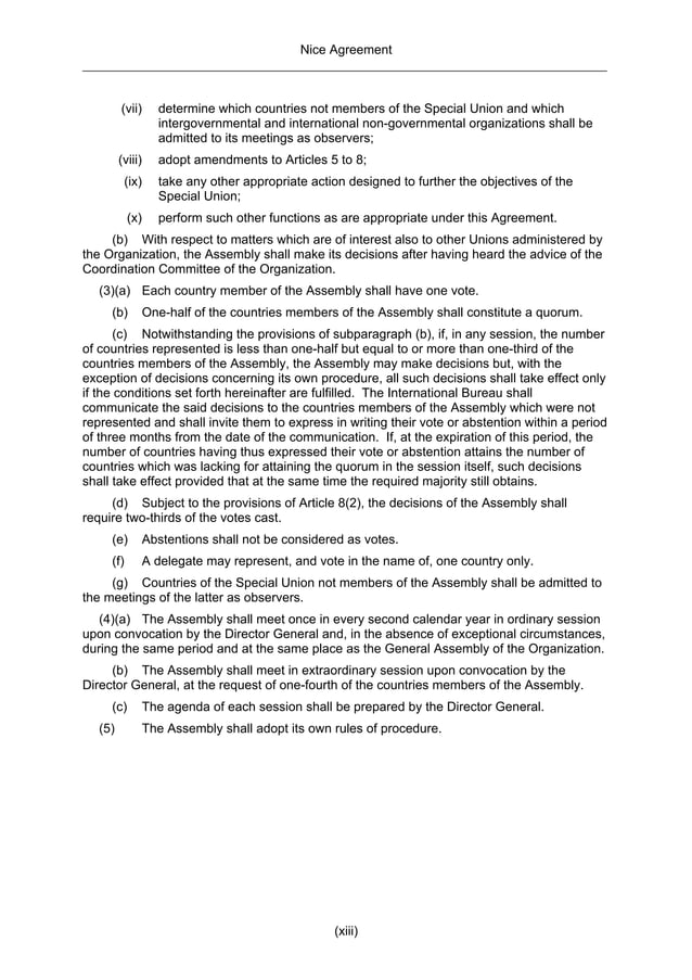 Nice classification for trade mark | PDF