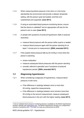 Nice guidelines hypertension | PDF