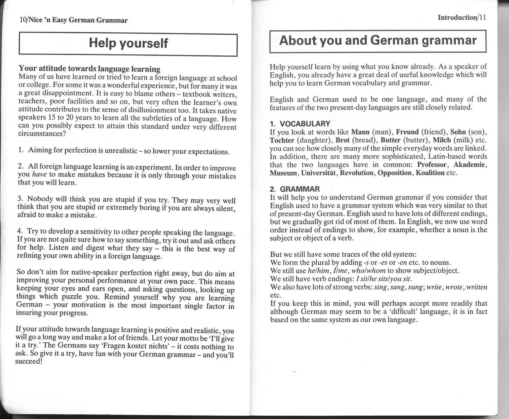 Nice n' easy german grammar | PDF