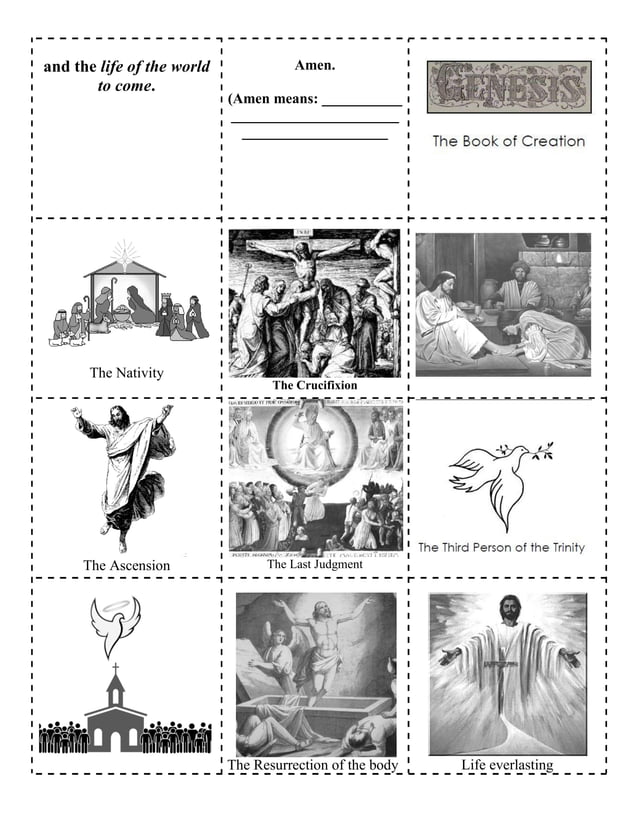 Nicene creed booklet pages | PDF | Christianity | Religion & Spirituality