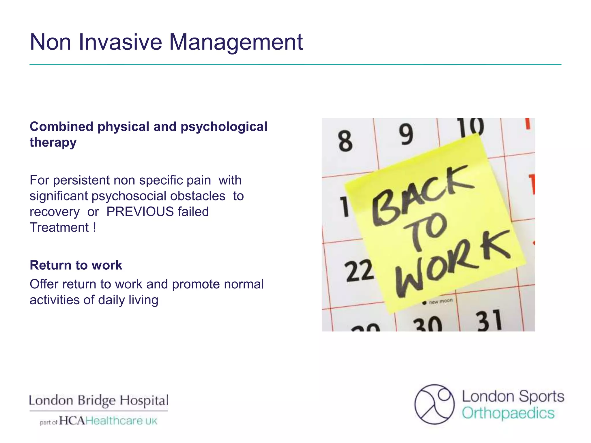 NICE Guidelines for Low Back Pain & Sciatica - A Useful Tool or a NHS ...