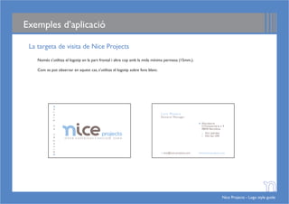 Logo Style Guide - Nice Projects | PDF