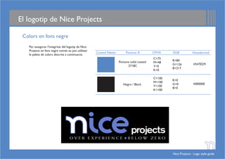 Logo Style Guide - Nice Projects | PDF