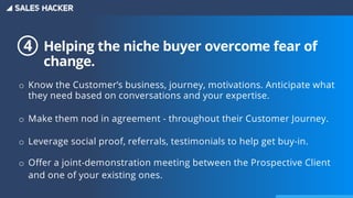 Actionable Tips For Selling Into Challenging, Niche Markets | PDF
