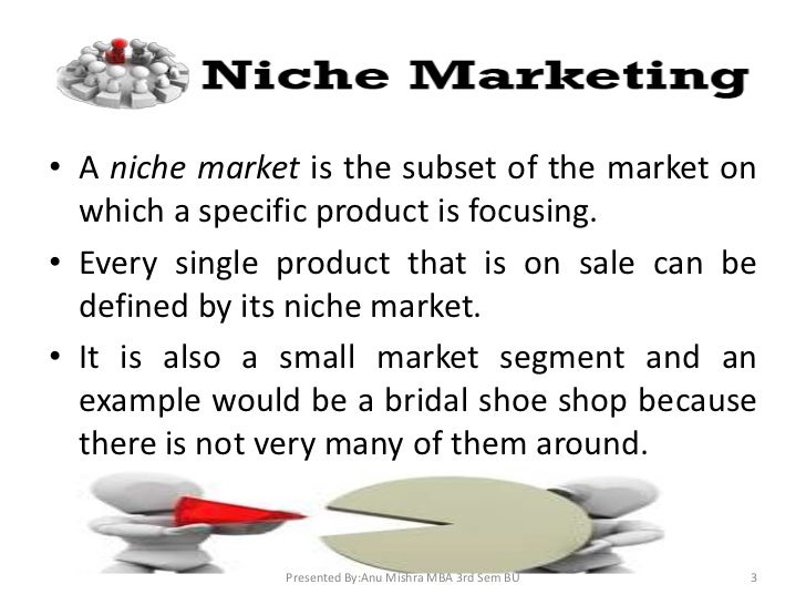 Niche marketing