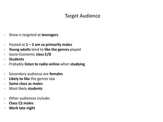 Niche Show Pitch Presentation | PPT