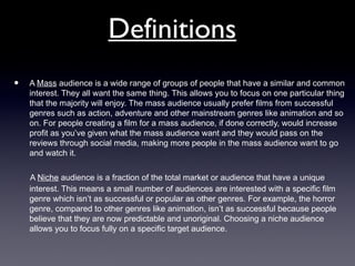 Niche vs mass | PPT | Free Download
