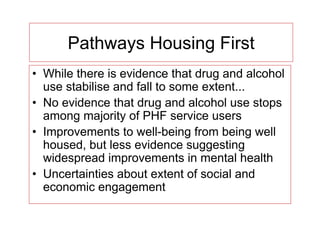 Housing First in EU Contexts: Application of the Housing First Model in ...