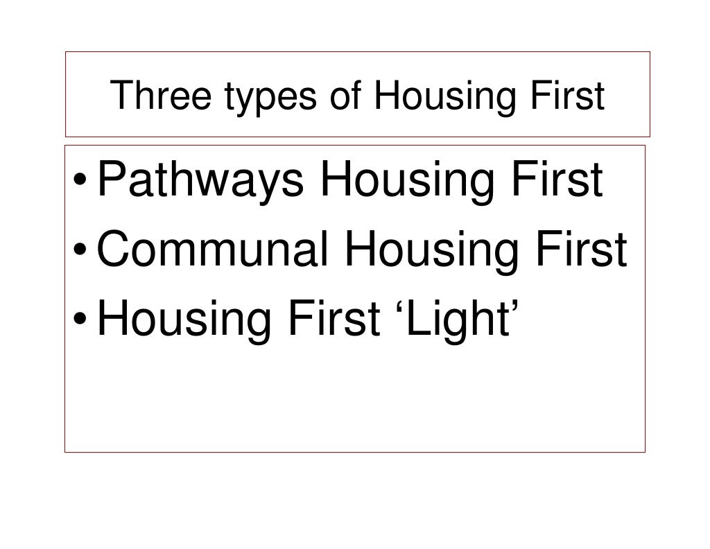 Housing First in EU Contexts: Application of the Housing First Model